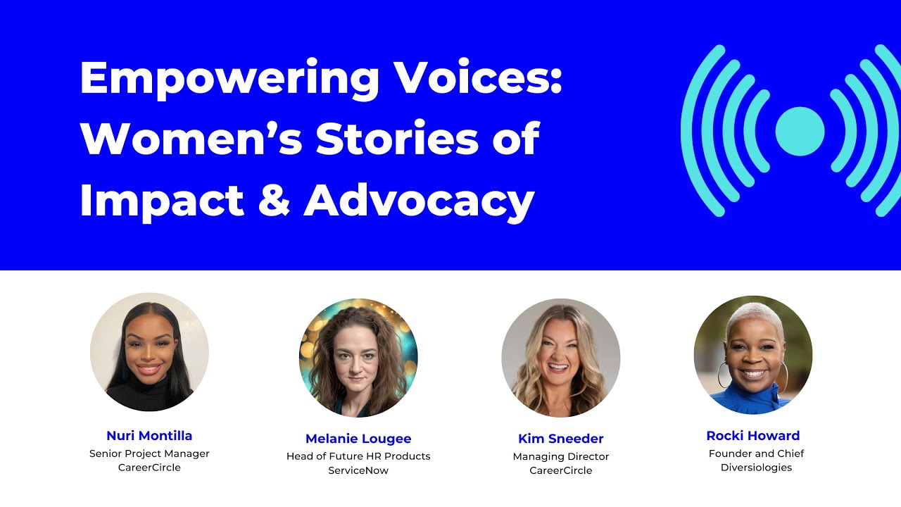 Empowering Voices: Women's Stories of Impact & Advocacy Webinar ...