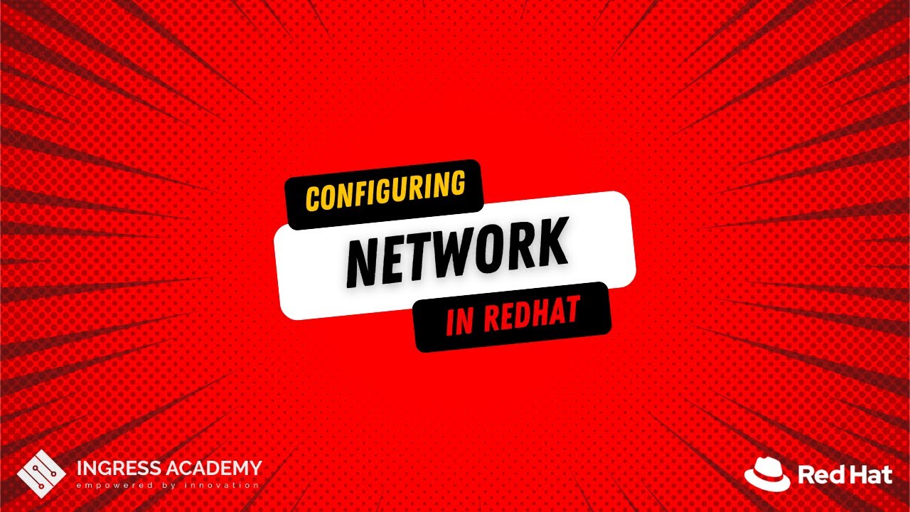 Configuring Network in Red Hat - YouTube