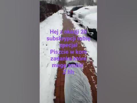 dziękuję bardzo za wszystkie suby - YouTube