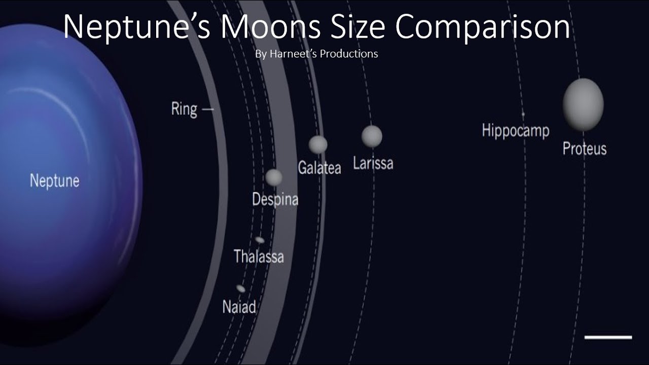Neptune's Moons Size Comparison - YouTube