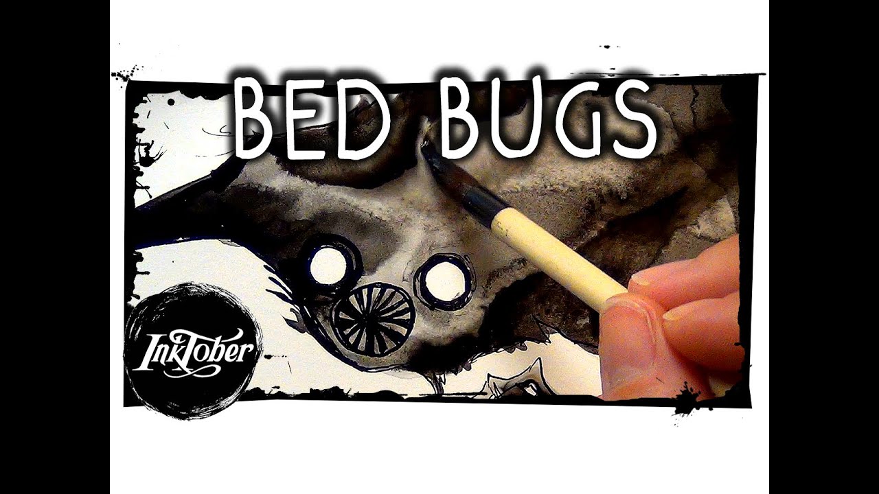 BED BUGS || Inktober drawing! #1 - YouTube