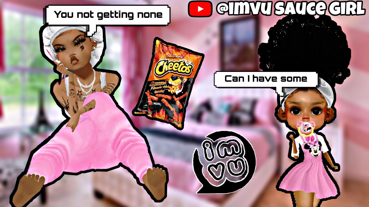 When your younger sibling always begin for your food 🙄 🏾🍿(short Imvu ...