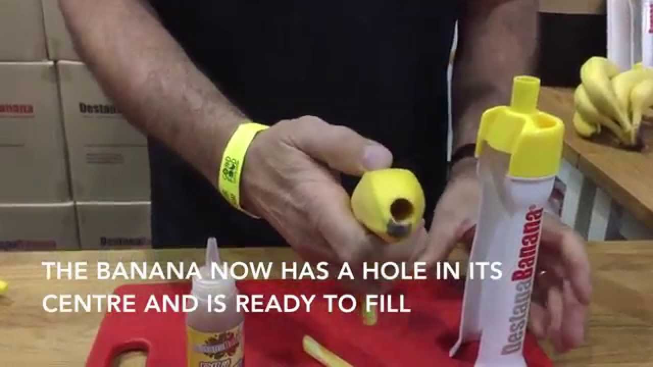 Destapa Banana Fill Your Bananas with Your Favourite Flavours! - YouTube