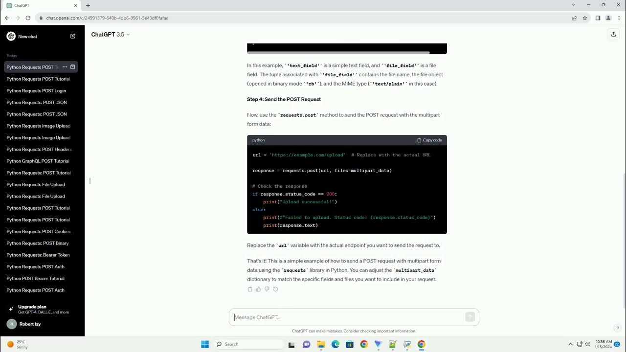 Python Requests Post Multipart Form Data Youtube