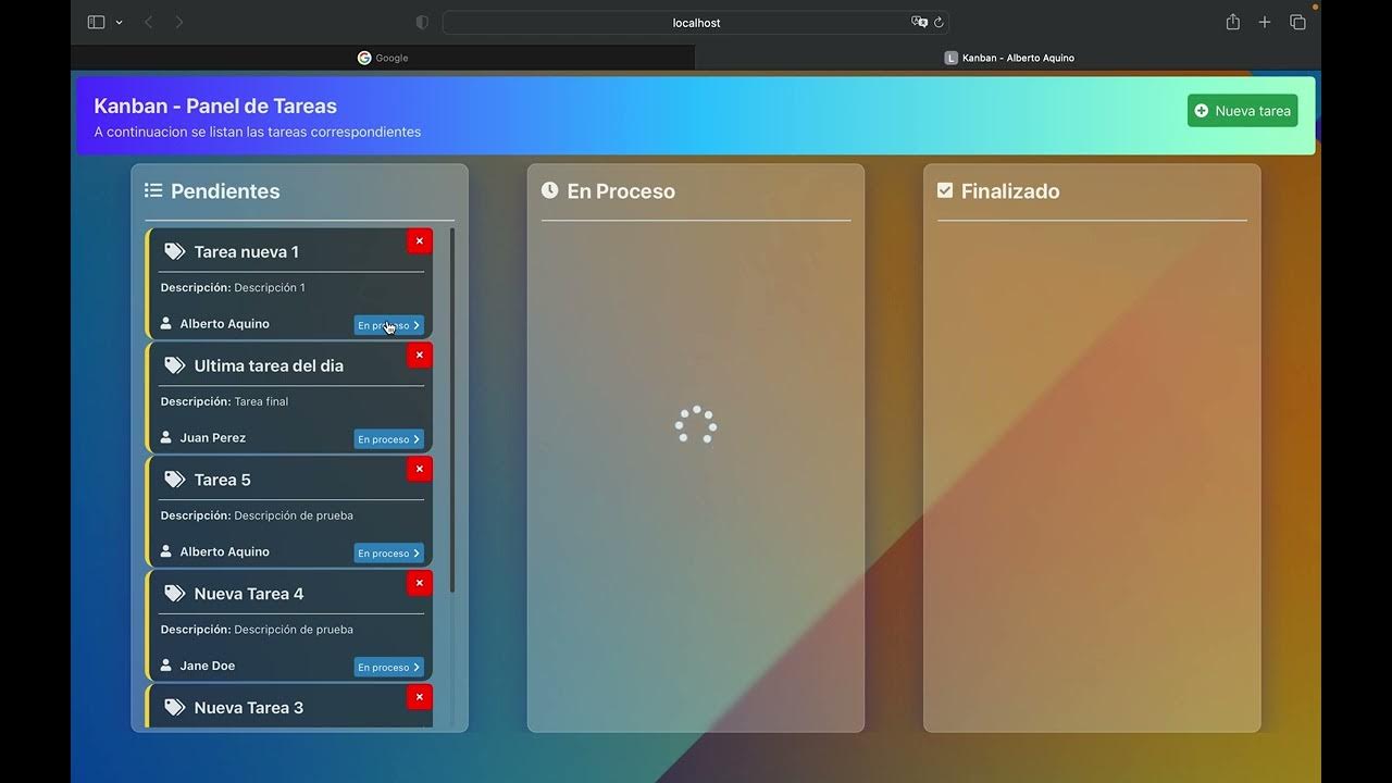 Aplicación Web de Kanban con React y Laravel - YouTube