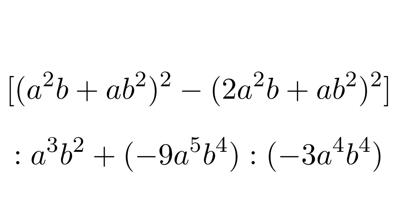 ESPRESSIONI con PRODOTTI NOTEVOLI - Ripetizioni di Matematica - YouTube