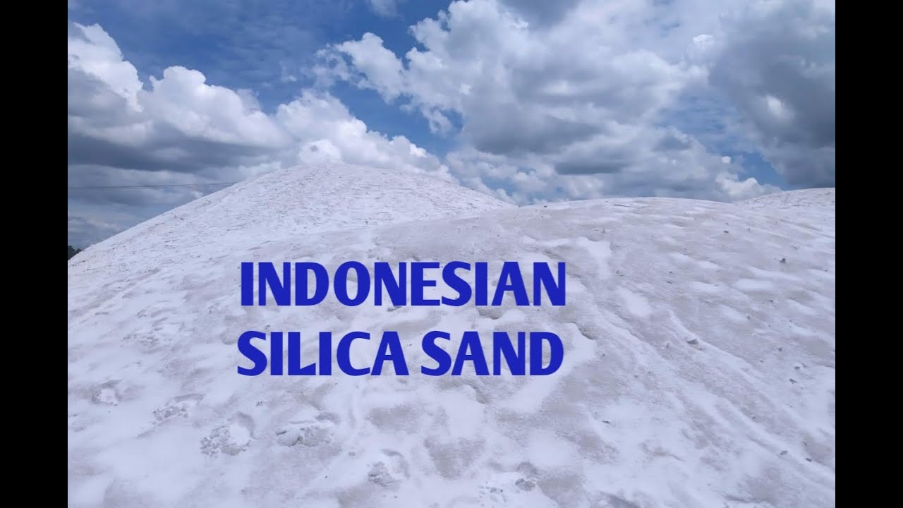 INDONESIAN SILICA SAND #pasirsilika #indonesia #viral - YouTube