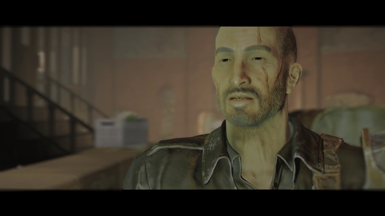 Fallout 4: Morgan's final confrontation with Kellogg... Spoilers - YouTube