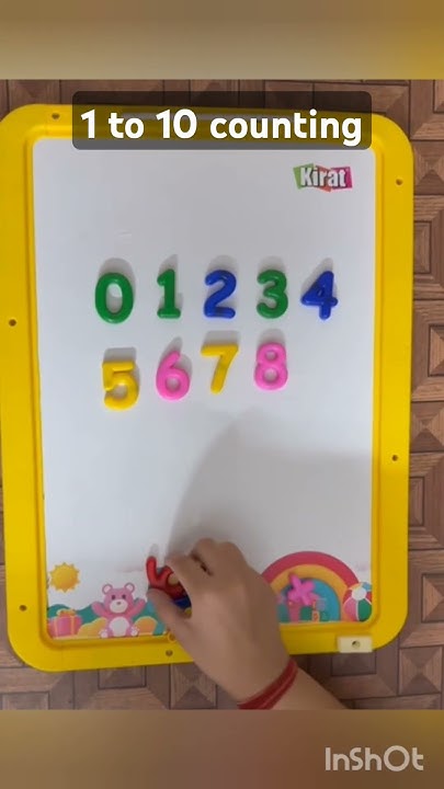 1 to 10| Counting| Numbers| Kids video|Easy| Learning numbers 1 to 10 ...