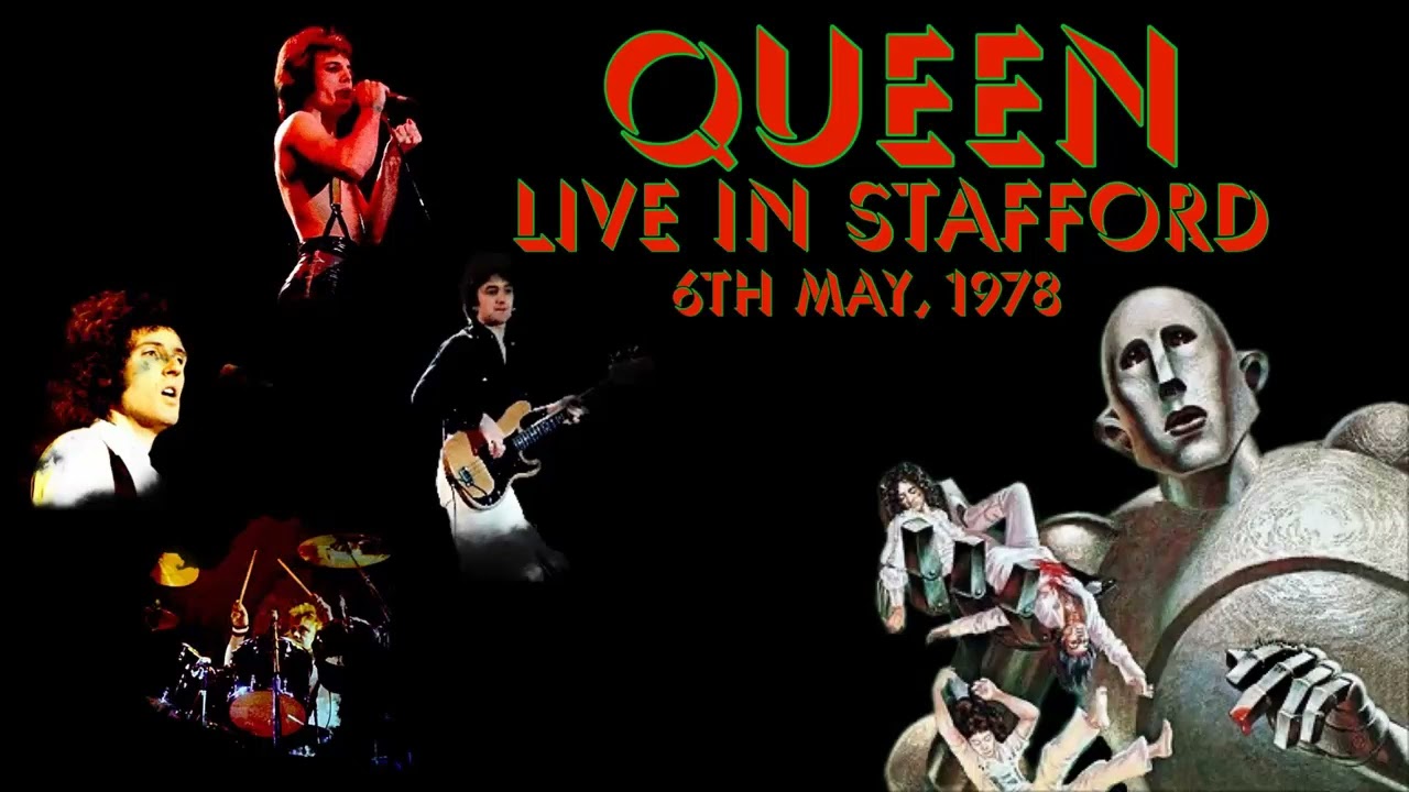 Queen - Live in Stafford (6th May, 1978) - YouTube