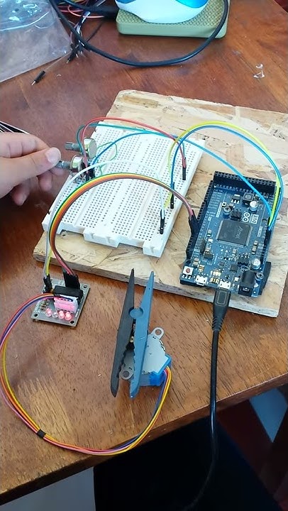 commande moteur pas à pas arduino due - YouTube
