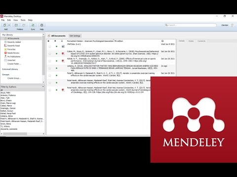 Tutorial Penggunaan Mendeley - Penulisan Dapus Menggunakaan Mendeley ...