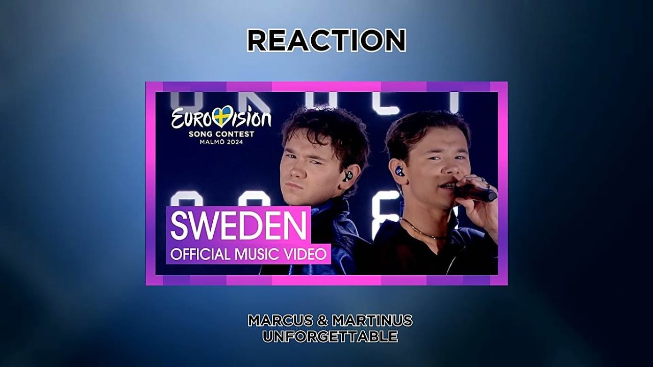 Reaction | Marcus & Martinus | Unforgettable - YouTube