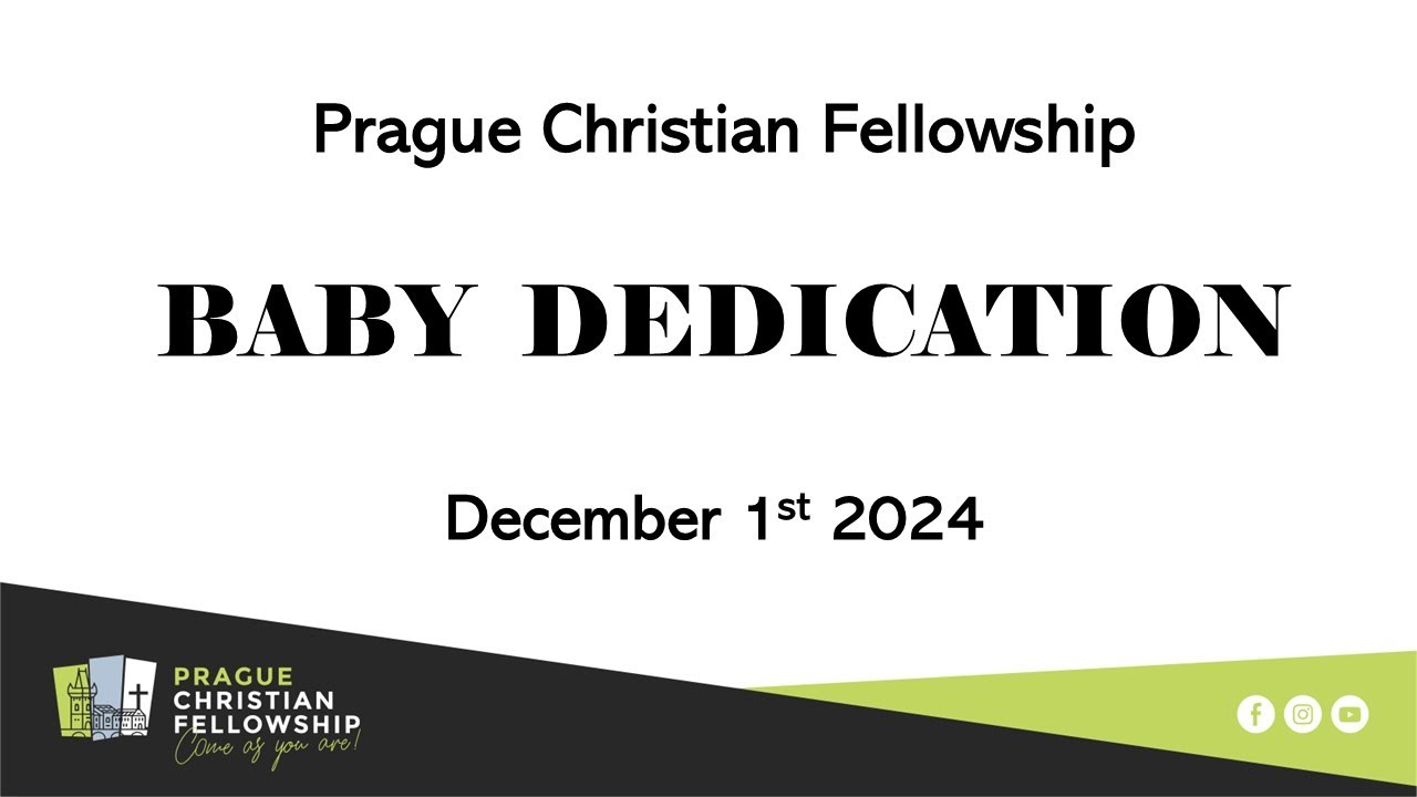 PCF Baby Dedication December 1st 2024 - YouTube