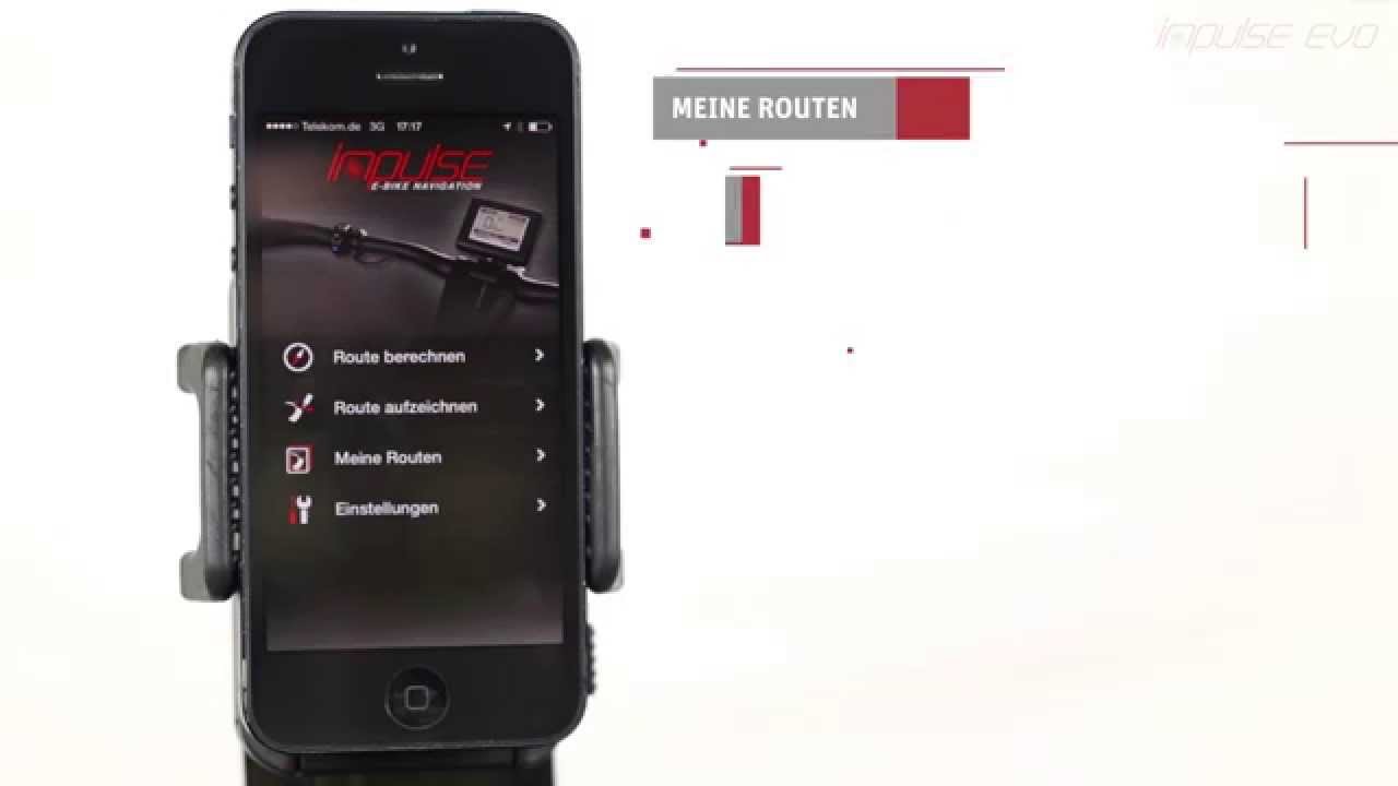 DE I Impulse Evo App (E-Bike Navigation) - YouTube