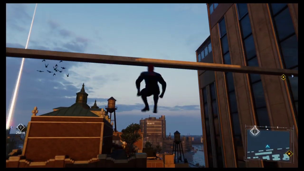 Marvel's Spider-Man (PS4) Glitched Into A Building - YouTube