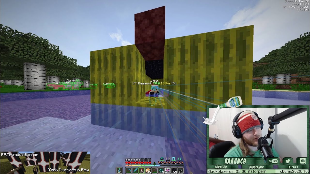 The BEST Build On 2b2t! I Hope You Like Melons!! Base and Dupe Stash Hunting 129 (Stream ...