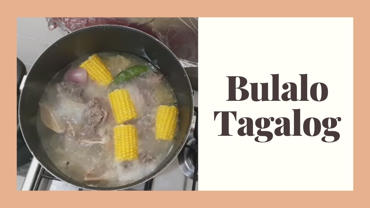Ano ang mga benepisyal ng Bulalo Tagalog? #Bulalo #Benefits #Cooking ...