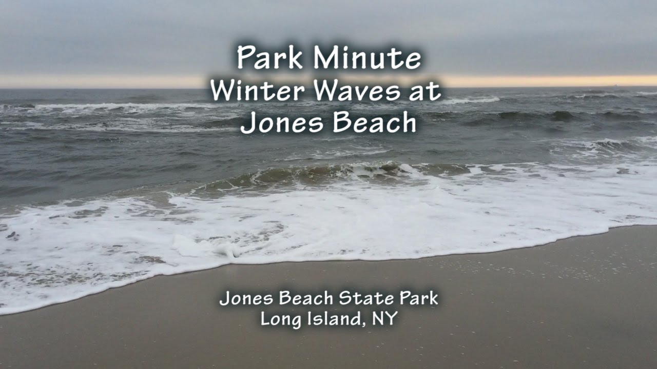 Park Minute: Winter Waves at Jones Beach - YouTube