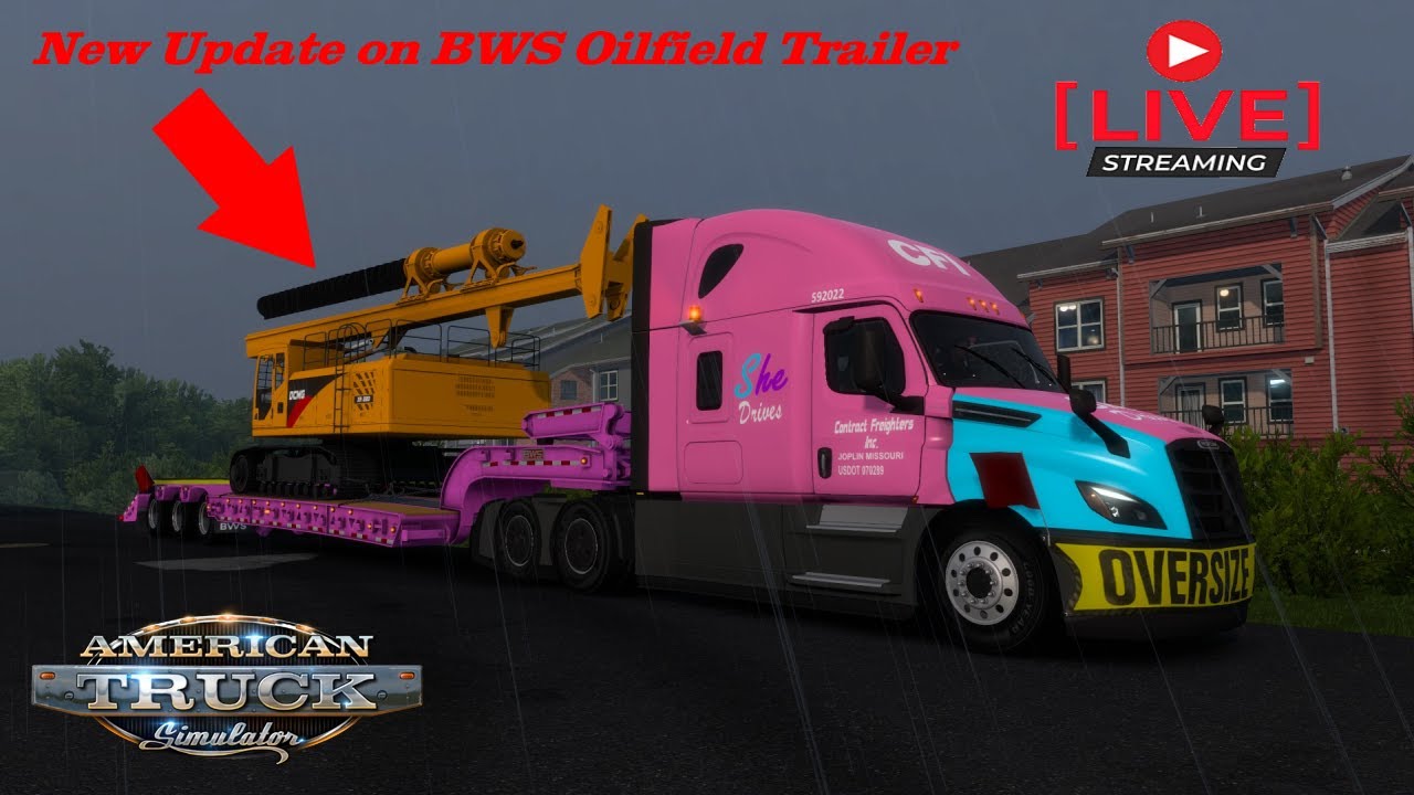 NEW BWS OILFIELD TRAILER UPDATE | CFI Logistics | Trucking with TNR ...