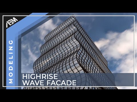 Wave Facade Building in ARCHICAD - YouTube