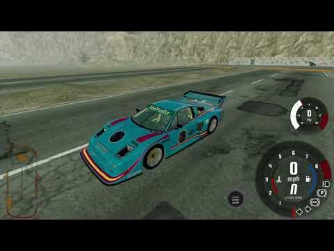 Beamng Drive Jumping a bridge over a fault and messing around - YouTube