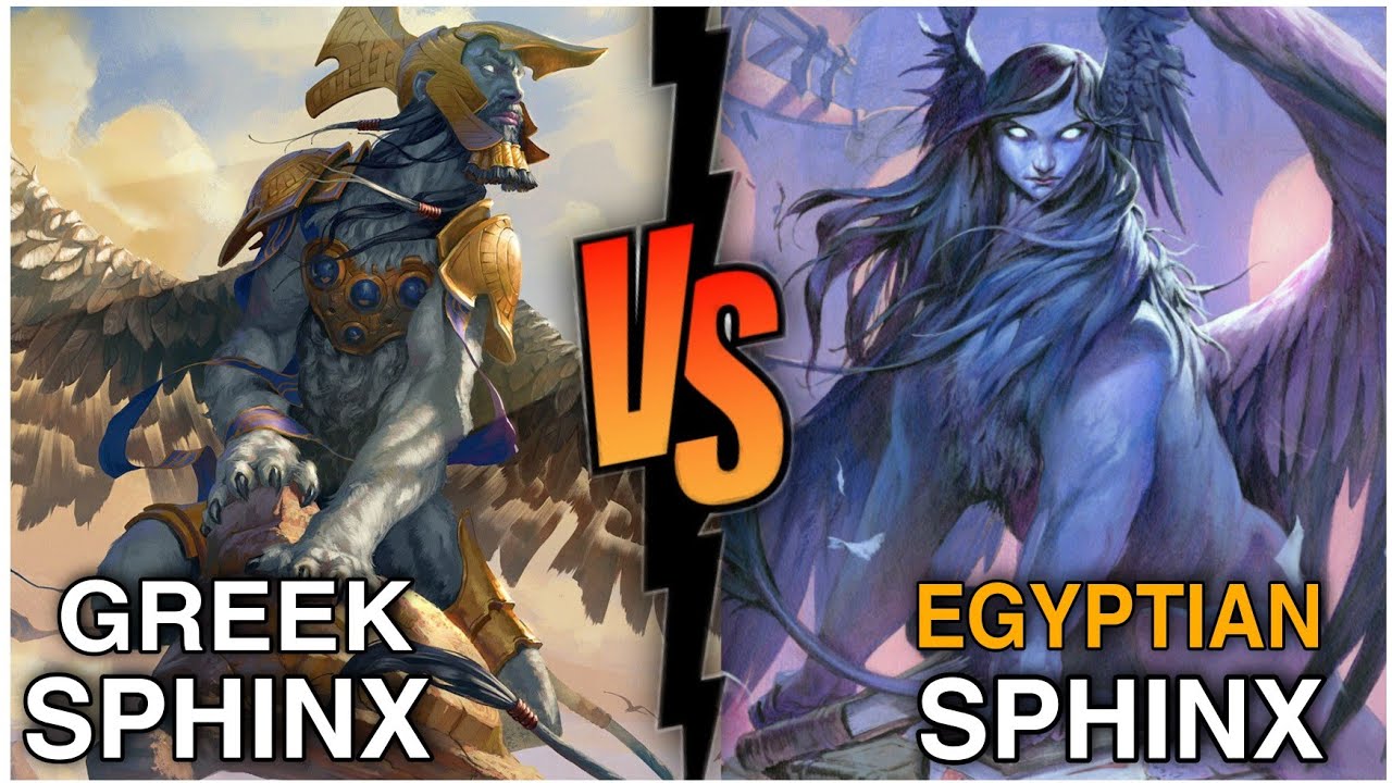 SPHINX EXPLANATION IN GREEK AND EGYPTIAN MYTHOLOGY | BY BHARGAV - YouTube