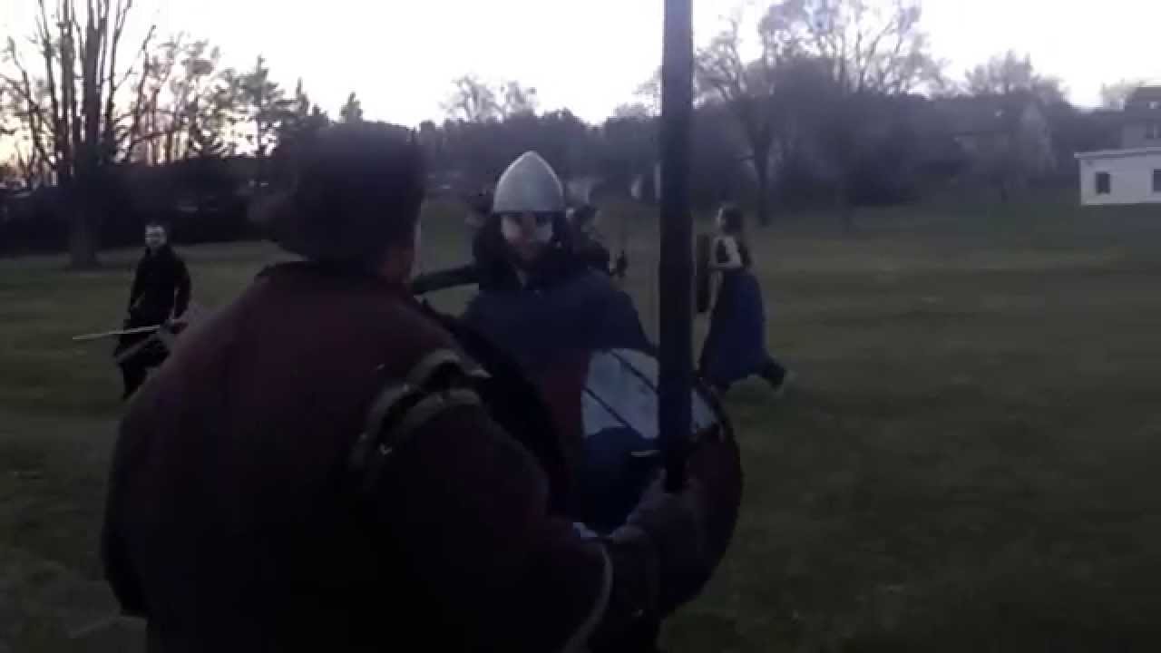 Last Hope LARP Combat practice - YouTube
