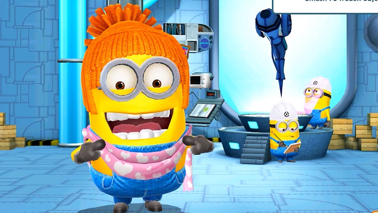 Lucy and Vampire minions completed levels 428-429 with Snowboard props ...