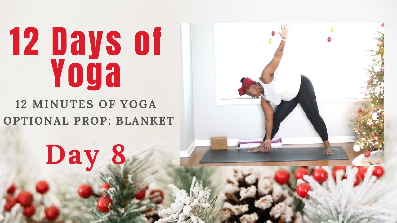 12 Days of Yoga, Day 8 | Slow Flow Yoga and Meditation - YouTube