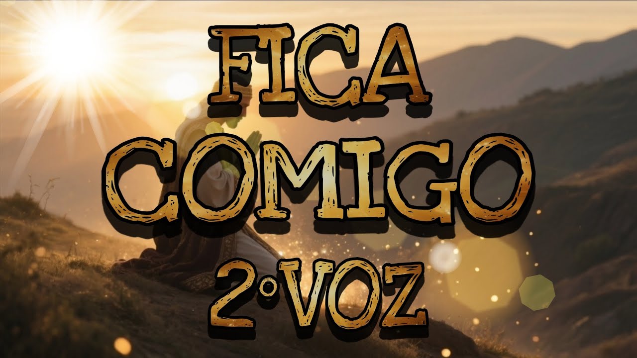 FICA COMIGO - JOEL E JONAS - PLAYBACK COM SEGUNDA VOZ E LETRA - YouTube