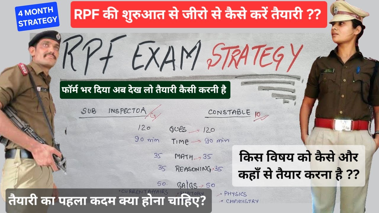 RPF EXAM STRATEGY FULL VIDEO FROM STARTING TO END PREPARATION - YouTube