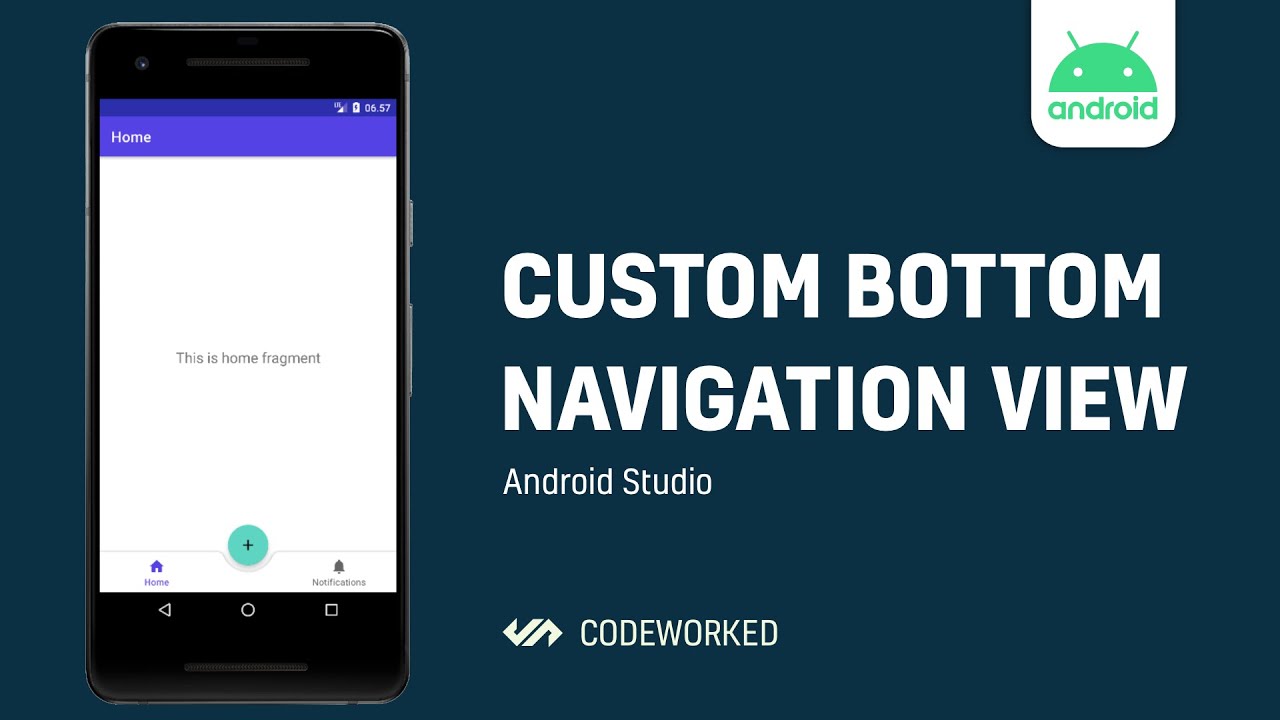 Android Bottomnavigationview With Floatingactionbutton Codeworked 9651