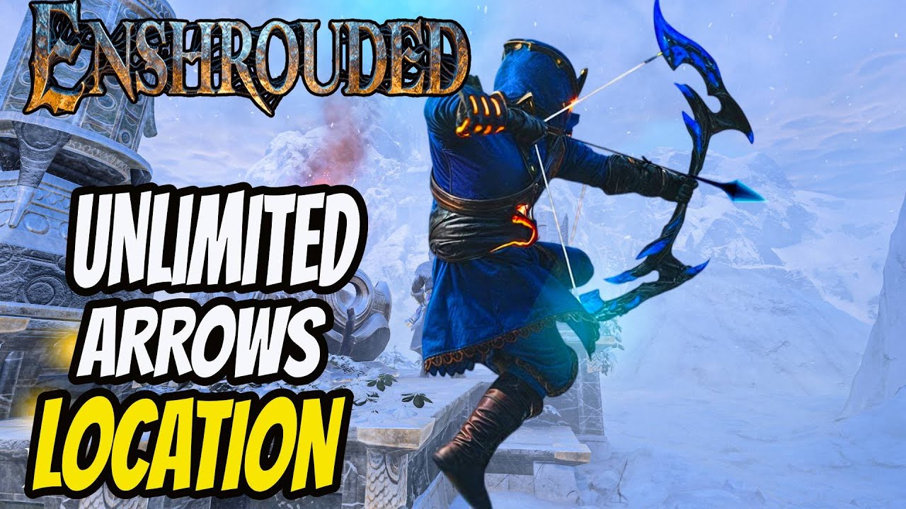 Enshrouded - How To Get The Eternal Frost Arrows - YouTube