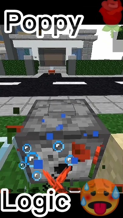 Minecraft Poppy🌹Logic🥵 Epic🔥Like😅 #minecraftshorts #shorts - YouTube