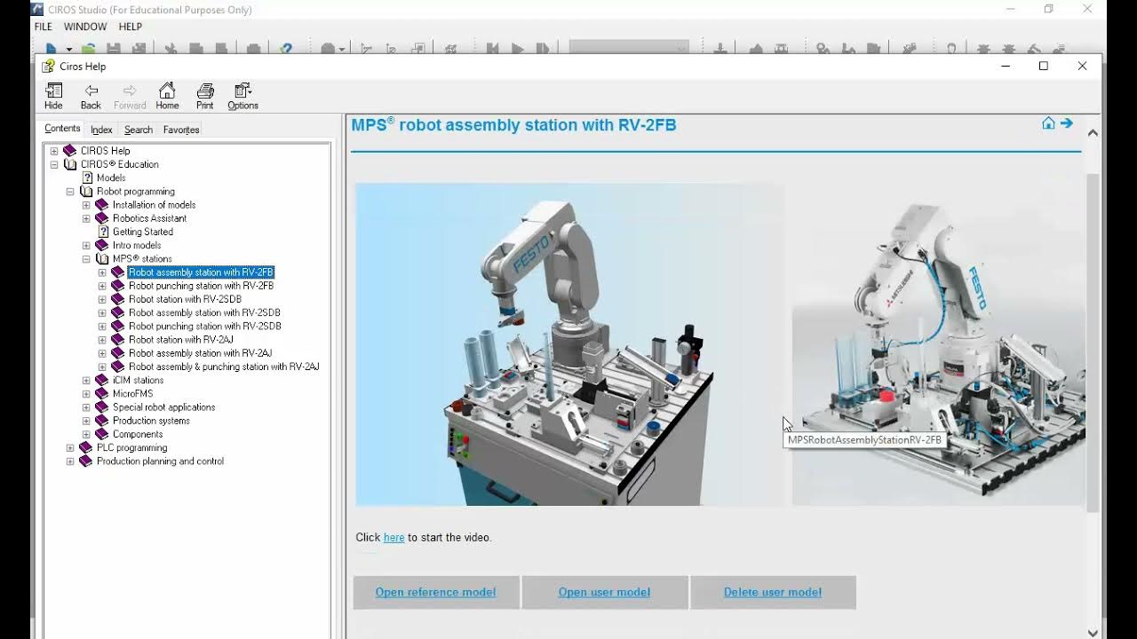CIROS software first step - YouTube