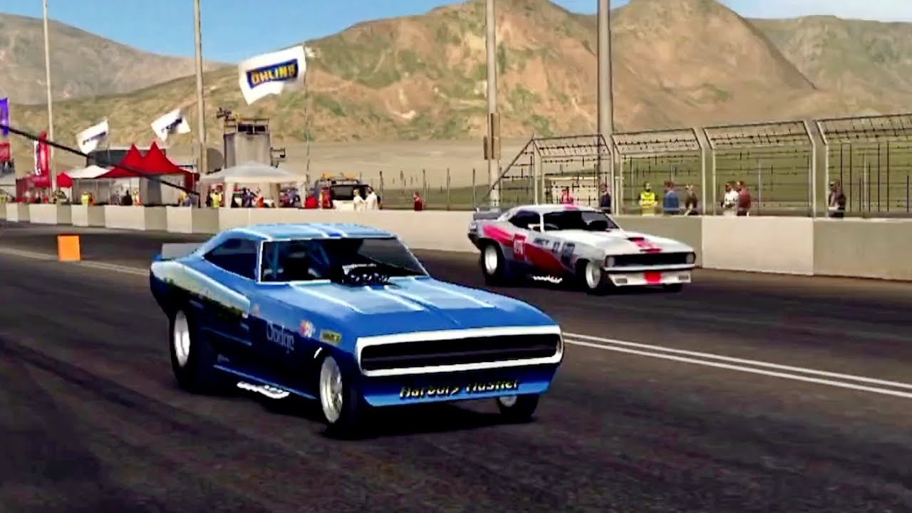 Grid Autosport iOS - Drag Race - Bugatti Veyron & Dodge Funny Car - YouTube