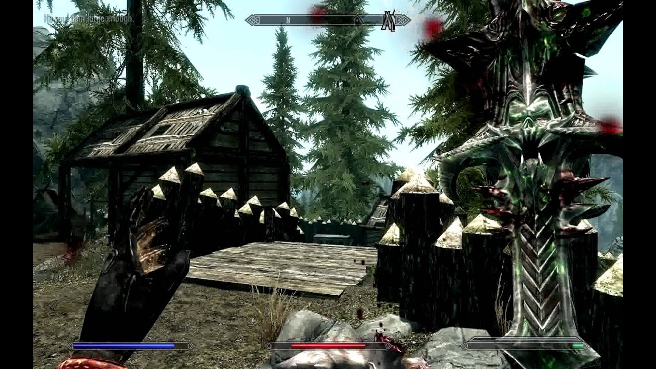 Skyrim Decapitation - YouTube