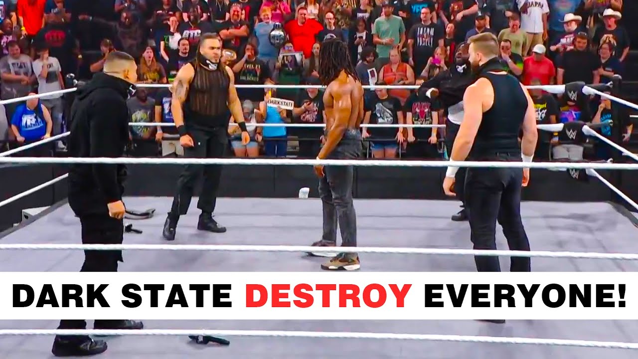 DARK STATE ATTACKS – NXT MAIN EVENT THROWN INTO TOTAL CHAOS! - YouTube