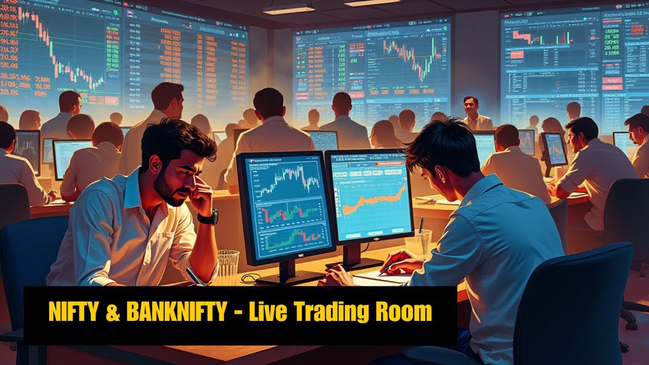 Nifty and Bank Nifty Futures Market Profile & OrderFlow - Live Trading ...