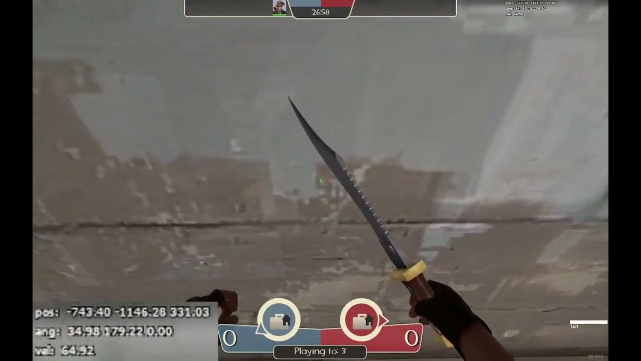 tf2 - 2fort collision anomaly - YouTube