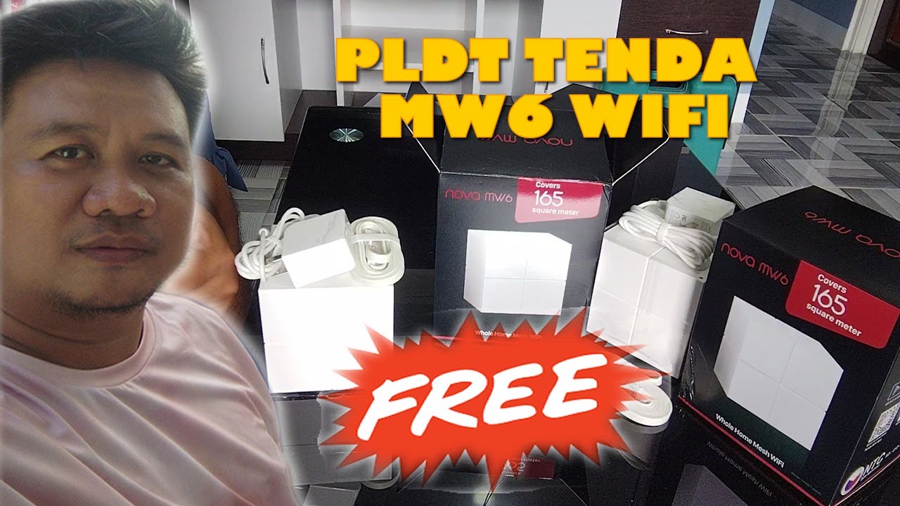 PLDT TENDA MESH WIFI UNBOXING (How it works) - YouTube