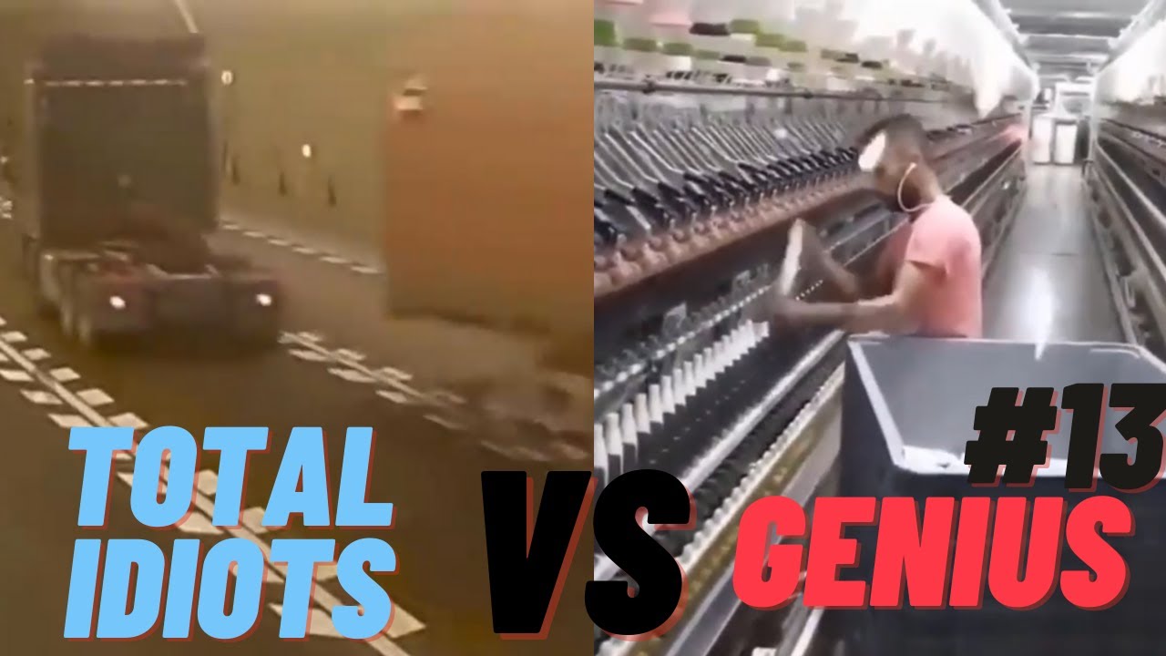 total IDIOTS VS GENIUS at work #13 - YouTube