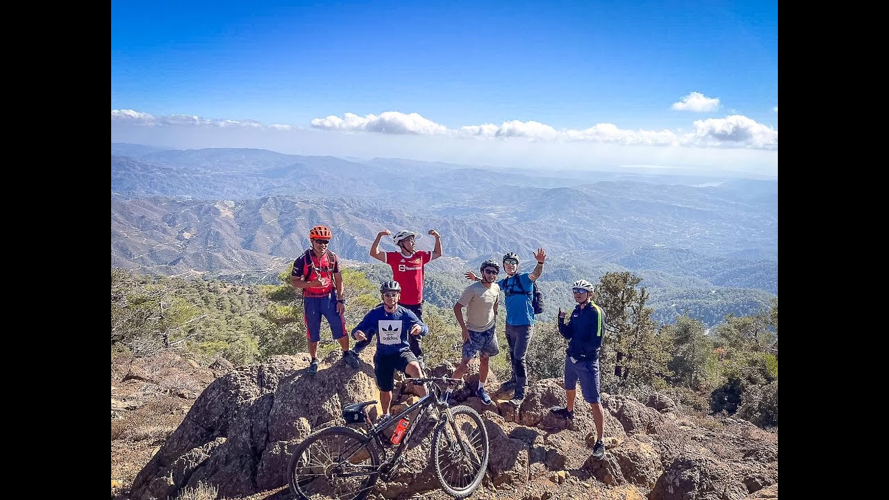 Mountain Biking in Cyprus 2021 - YouTube