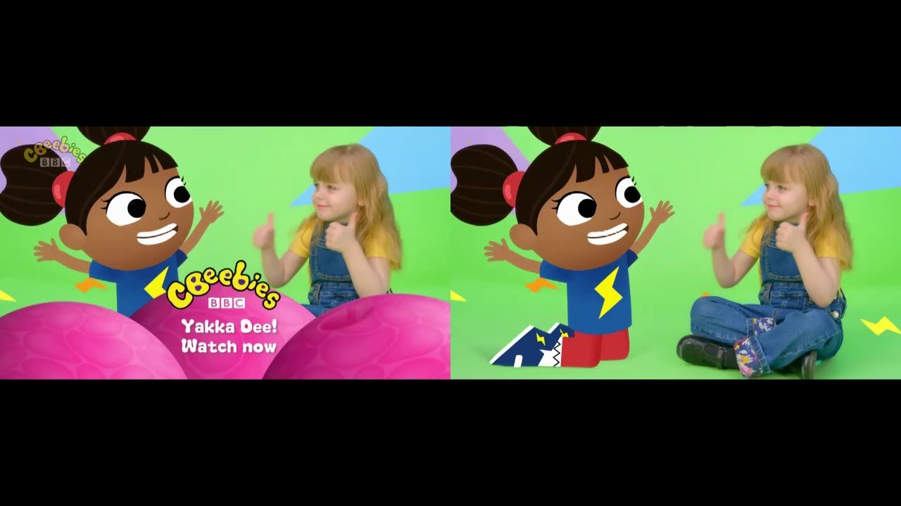 CBeebies rebrand promo comparison - YouTube