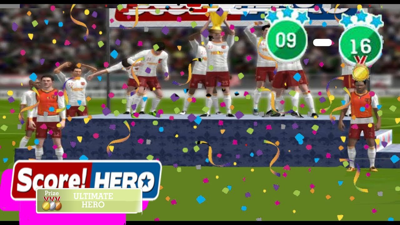 Score! Hero - Ultimate Hero Event - Level 9 - 16 - Complete 3 Stars ...