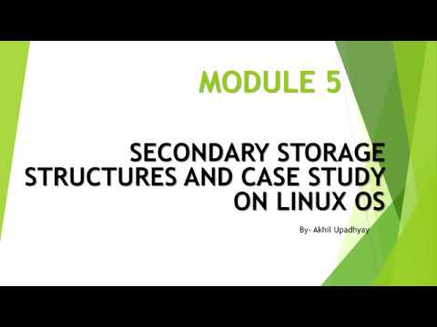 5.1 INTRODUCTION TO SECONDARY STORAGE DEVICES IN OS #os # ...
