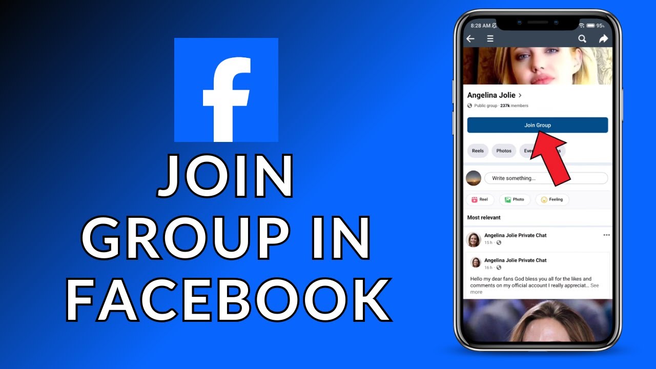 How to Join Groups in Facebook? 2024 (Quick & Easy) | Facebook App ...