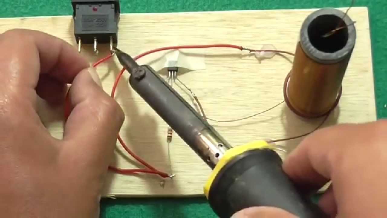 How to Make Homemade Tesla Coil - YouTube