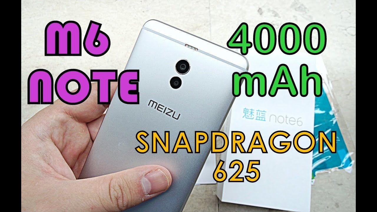Meizu M6 Note | First Impressions (Snapdragon 625, 4000mAh, Flyme6, mCharge) - YouTube